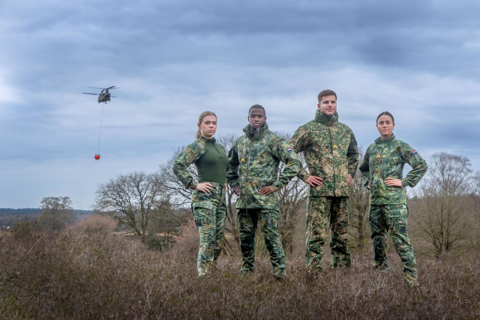 New uniforms for the Dutch army