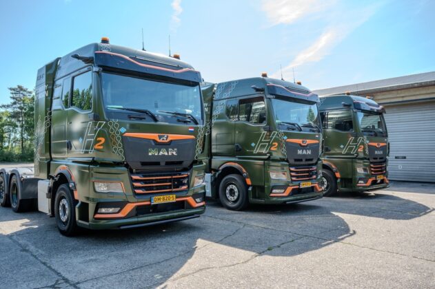 First hydrogen trucks for the Dutch armed forces